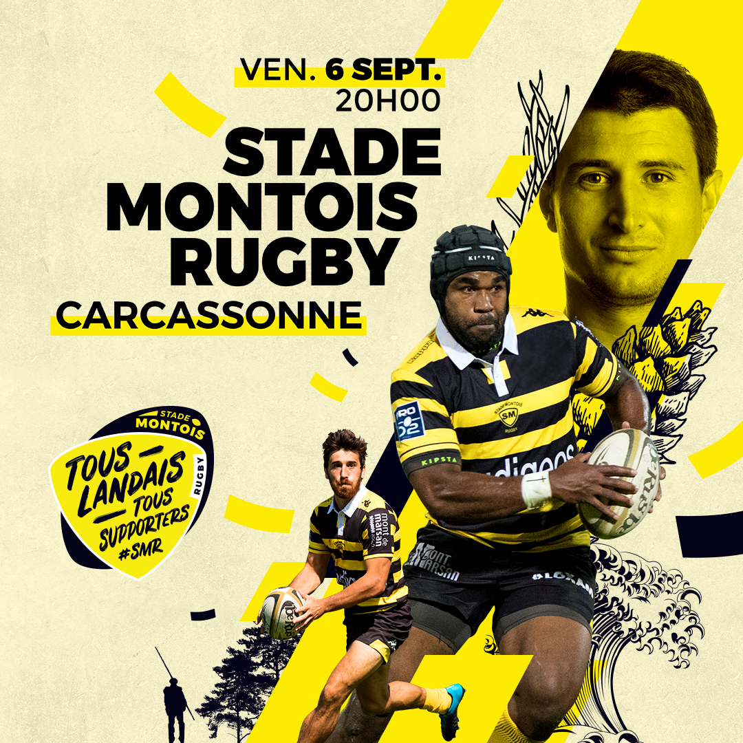 Jour de match : SMR / USC - Stade Montois Rugby - Landes