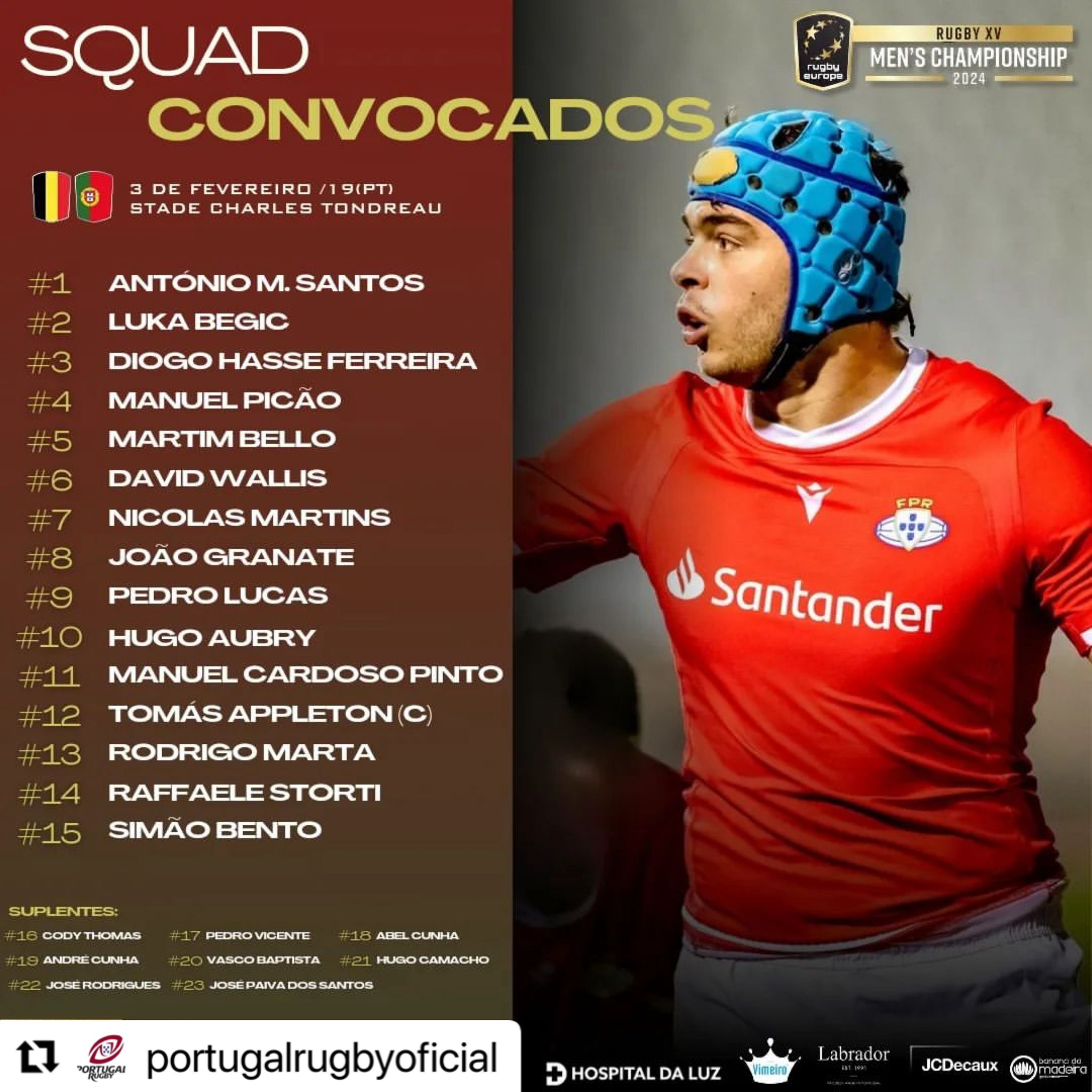 Deux Montois au Rugby Europe Championship - Stade Montois Rugby - Landes