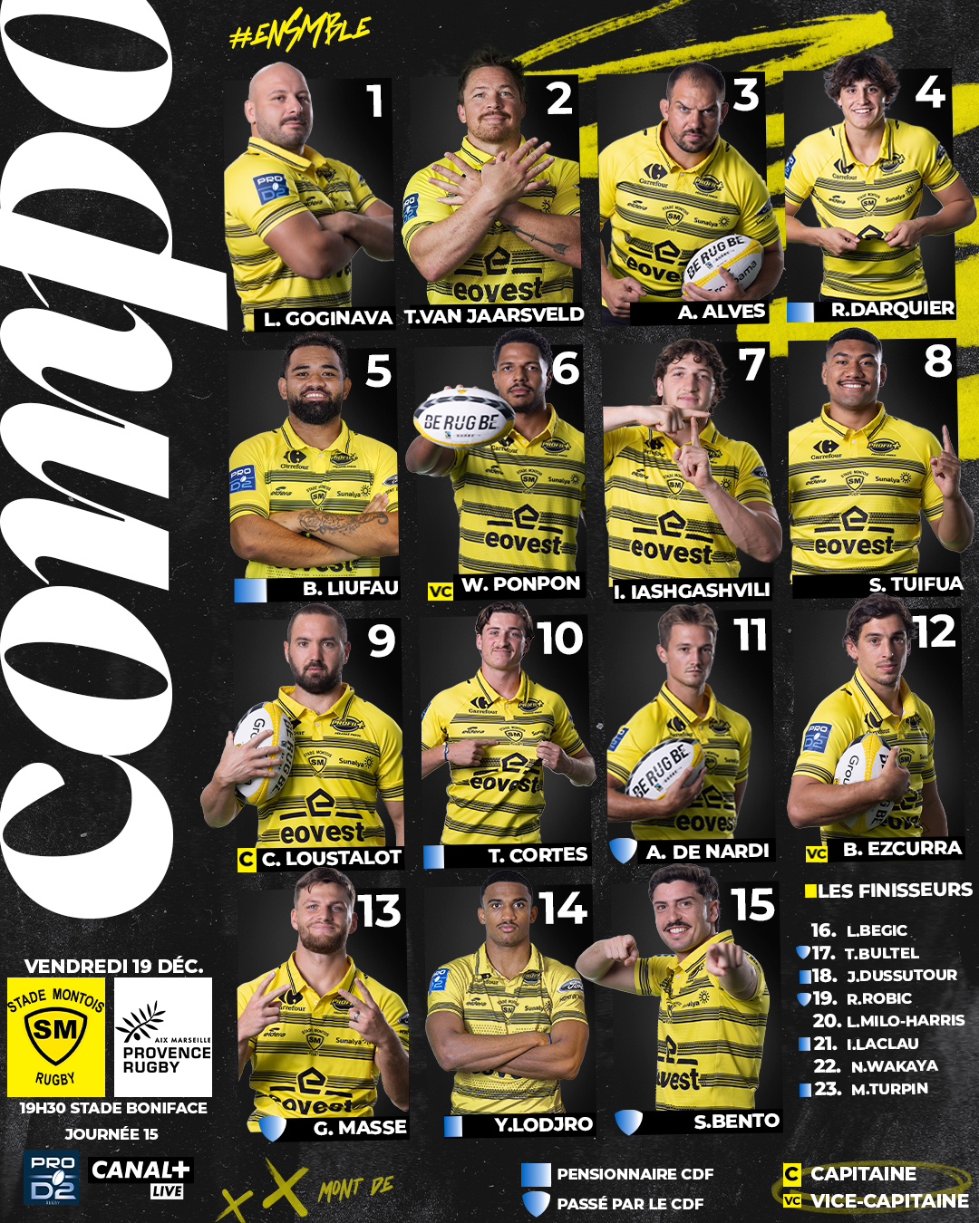 SMR-VRDR | La Compo - Stade Montois Rugby - Landes